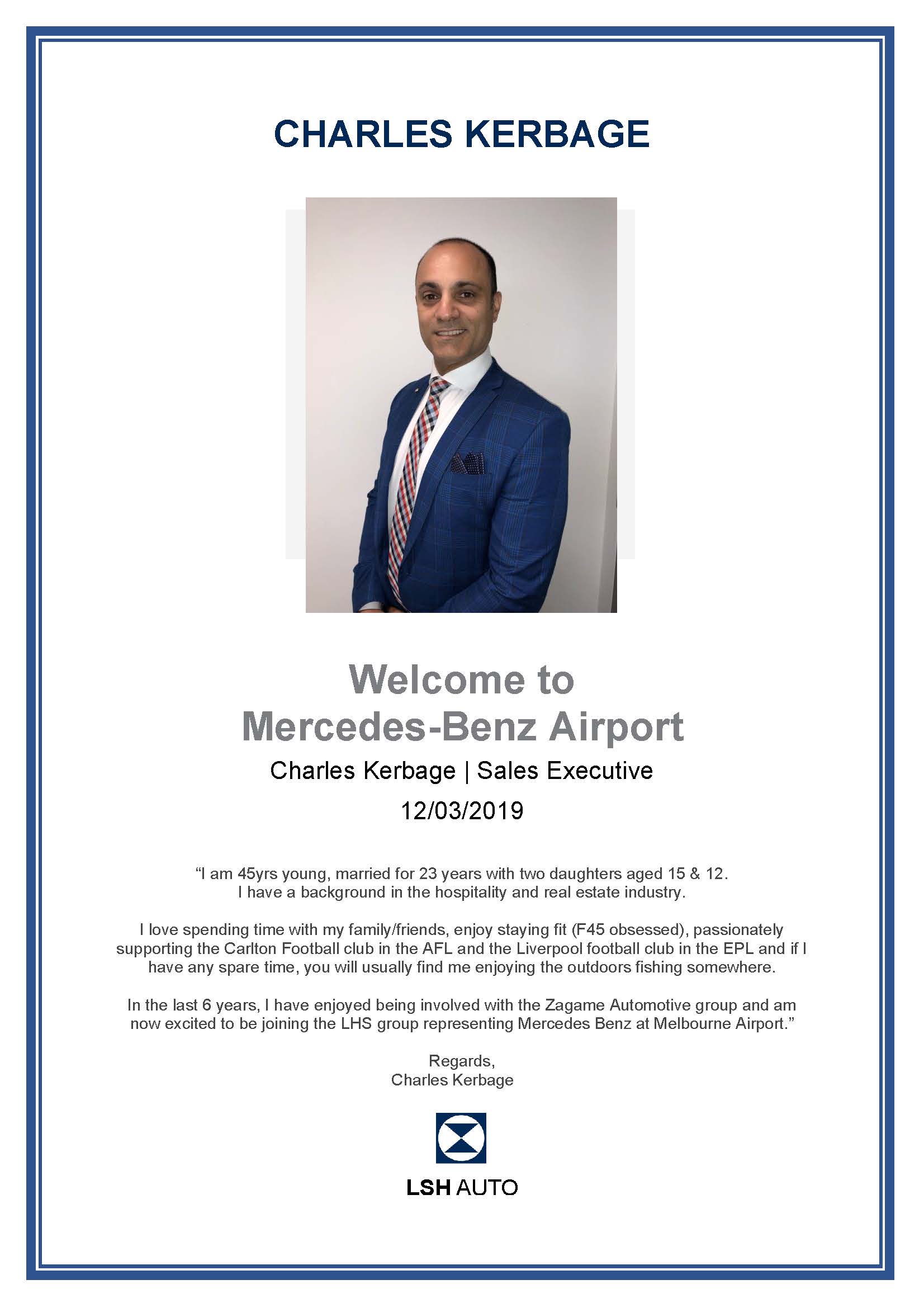 👨‍💼 MBMA New Starter | Charles Kerbage – Dashboard